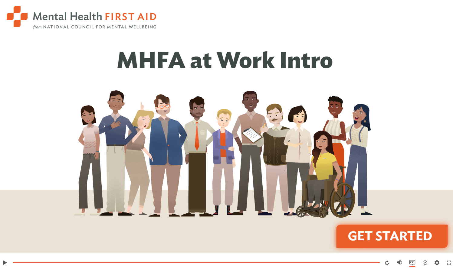 On-demand | MHFA at Work Intro 1.0