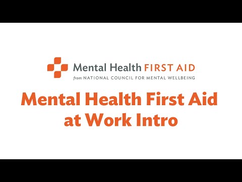 On-demand | MHFA at Work Intro 1.0
